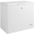GE FCM9SRWW 37 Inch Chest Freezer with 8.8 Cu. Ft. Capacity, Sliding ...