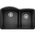 Blanco 440179 32 Inch Undermount Double Bowl Granite Sink with 9-1/2 ...