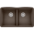 Blanco 440182 32 Inch Undermount Double Bowl Granite Sink with 9-1/2 ...