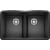 Blanco 440184 32 Inch Undermount Double Bowl Granite Sink with 9-1/2 ...