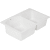 Blanco 440216 33 Inch Drop-In/Undermount Double Bowl Granite Sink with ...