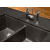 Blanco 441296 33 Inch Undermount Double Bowl Granite Sink with 9-1/2 ...