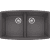 Blanco 441473 33 Inch Undermount Double Bowl Granite Sink with 10 Inch ...