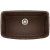 Blanco 441613 32 Inch Undermount Single Bowl Granite Sink with 9 1/2 ...