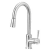 Blanco 441649 Single Lever Pull-Down Kitchen Faucet with 8 1/2 Inch ...