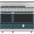 Hestan KRG485GDLPGG 48 Inch Freestanding Gas Range with 5 Sealed ...