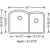 Blanco 511709 32 Inch Undermount Double Bowl Granite Sink with 9-1/2 ...