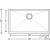 Blanco 512747 32 Inch Undermount Super Single Bowl Stainless Steel Sink