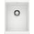 Blanco 513422 14 Inch Undermount Single Bowl Granite Sink with 7-1/2 ...