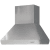 Wolf PI423418 Island Chimney Range Hood with Infinite-Speed Blower ...