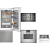 Gaggenau GARECTWODW163 4 Piece Kitchen Appliances Package with Bottom ...