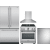 Monogram MORERADWRH4042 4 Piece Kitchen Appliances Package with French ...