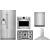 FPRECOWODWMW110122 5 Piece Kitchen Appliances Package with Side-by-Side ...