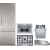 Thermador THRECTWODWRH200 5 Piece Kitchen Appliances Package with ...