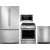 JennAir JARERADW105 4 Piece Kitchen Appliances Package with French Door ...