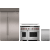 Wolf WOSZRERADWRH120 4 Piece Kitchen Appliances Package with Side-by ...