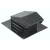 Broan 636 Steel Roof Cap for 3 Inch or 4 Inch Round Duct (Black)