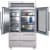 Sub-Zero 648PROG 48 Inch Built-in Side-by-Side Refrigerator with 18.4 ...