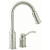 Moen 7590CSL Single Lever Pull-Out Faucet with 8-1/2 Inch Reach, 15 ...