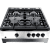 Blomberg BGR24100SS 24 Inch Freestanding Gas Range with Door Cooling 2. ...