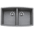 Blanco 440072 33 Inch Undermount Double Bowl Granite Sink with 10 Inch ...