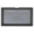 Blanco 440148 32 Inch Undermount Single Bowl Granite Sink with 9-1/2 ...