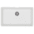 Blanco 440150 32 Inch Undermount Single Bowl Granite Sink with 9-1/2 ...