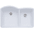 Blanco 440180 32 Inch Undermount Double Bowl Granite Sink with 9-1/2 ...