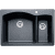 Blanco 440199 33 Inch Drop-in/Undermount Double Bowl Granite Sink with ...