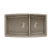 Blanco 441315 33 Inch Undermount Double Bowl Granite Sink with 10 Inch ...