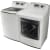 LG WT5001CW 27 Inch Top Load Washer with 4.5 cu. ft. Ultra Capacity, 12 ...