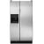 Whirlpool ED5FVGXWS 25.3 cu. ft. Side by Side Refrigerator with 3 Slide ...