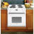 GE JM250DFWW 27 Inch Drop-in Electric Range with 4 Coil Elements, 3.0 ...