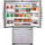 LG LFC25765ST 24.9 cu. ft. French Door Refrigerator with Spill ...