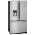 LG LFX25960ST 24.7 Cu. Ft. French Door Refrigerator with External Ice ...