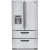 LG LMX25964ST 24.7 cu. ft. 4 Door French Door Refrigerator with 4 Spill ...