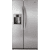 LG LSC27910ST 26.5 cu. ft. Side by Side Refrigerator with 4 Spill-Proof ...