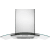 Whirlpool GXW6536DXS Wall Mount Glass Canopy Chimney Range Hood with ...