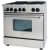 BlueStar RCS36IRV1NG 36 Inch Pro-Style Gas Range with 6 Open Burners ...