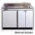 Acme RES Compact Kitchen with Sink, Compact Refrigerator and Optional ...