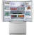 Samsung RF263AEWP 25.8 cu. ft. French-Door Refrigerator with 5 Glass ...