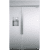 Samsung RS27FDBTNSR 48 Inch Built In Side by Side Refrigerator with 26. ...