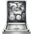 Bosch SHE68TL5UC Full Console Dishwasher with Sanitize, SpeedPerfect ...