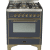 Ilve UM76DVGGMY 30 Inch Traditional-Style Gas Range with 5 Open Burners ...