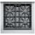 Wolf DF304 30 Inch Pro-Style Dual-Fuel Range with 4 Dual-Stacked Sealed ...
