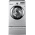 LG WM2301HW 27 Inch Front-Load Washer with 3.6 cu. ft. Capacity, 9 Wash ...