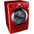 LG WM2650HRA 27 Inch 3.6 cu. ft. Front Load Washer with 9 Wash Cycles ...