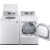 LG DLEX5170W 27 Inch Electric Dryer with 7.3 cu. ft. Capacity, 14 Dry ...