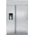 Monogram ZISS480DHSS 48 Inch Built-in Side by Side Refrigerator with ...