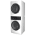 Electrolux ELTE7600AW 27 Inch Electric Stacked Laundry Tower with 4.5 ...